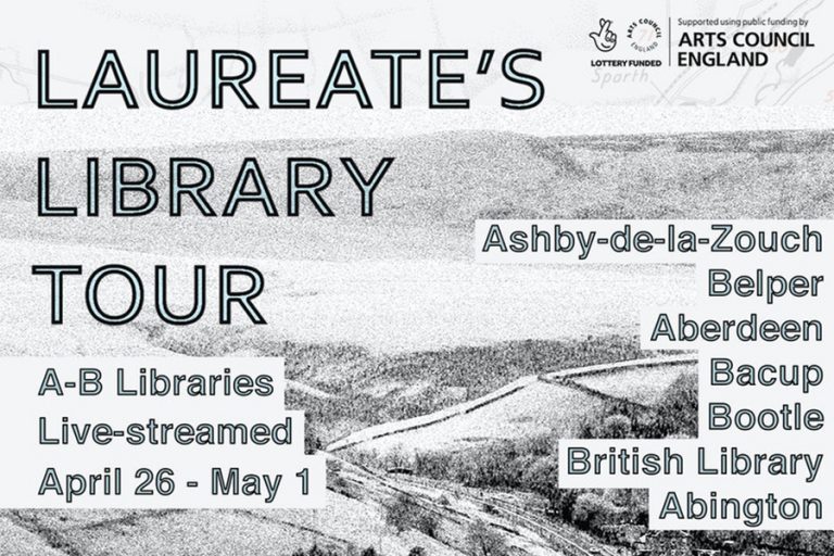 Belper Library: Laureate's Library Tour Booking Update | Arts Derbyshire