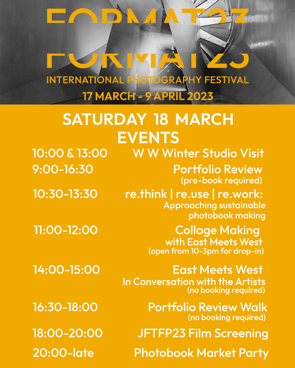 FORMAT23 Opening Weekend Events Programme | Arts Derbyshire