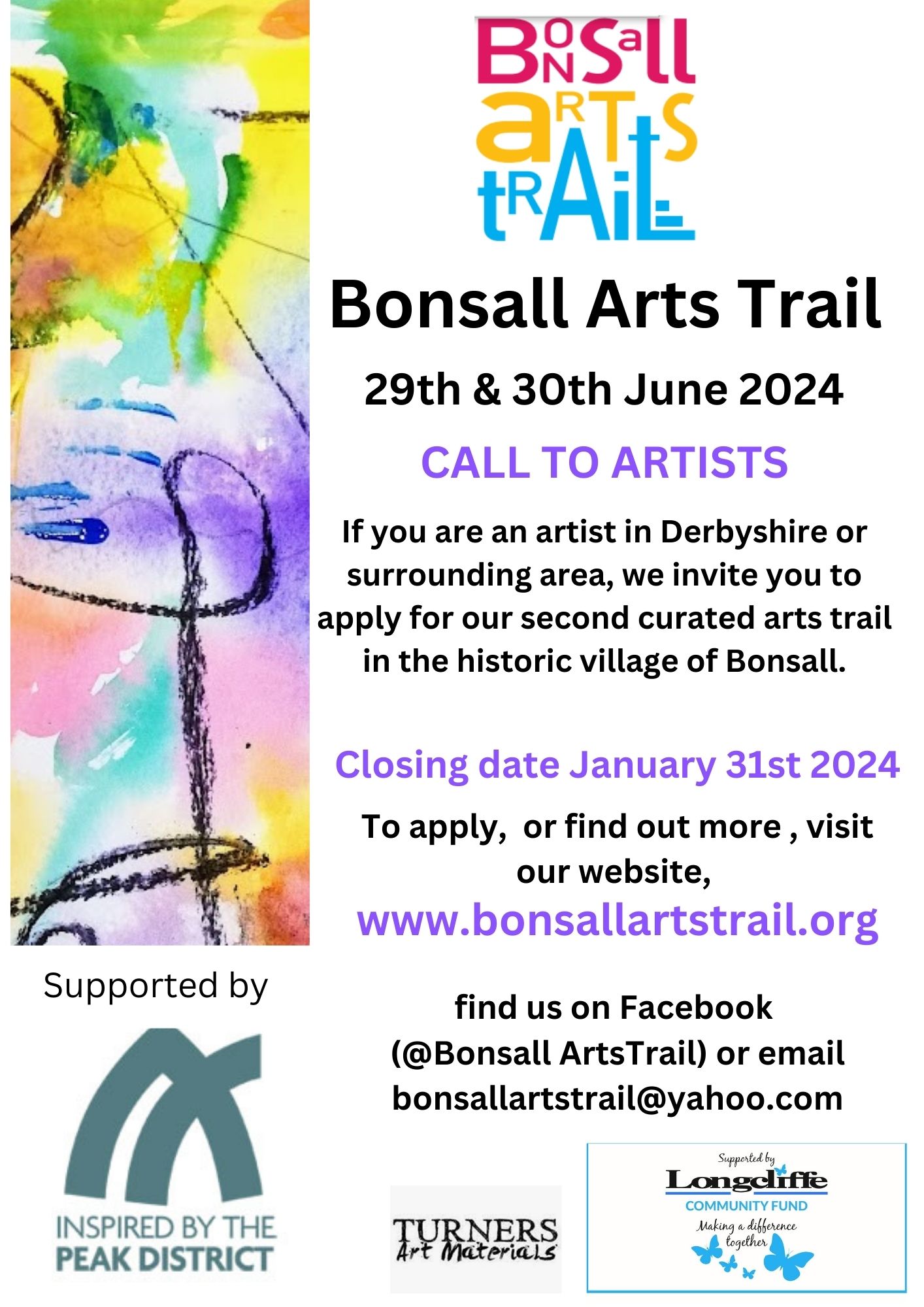 Artists & Arts Orgs: Bonsall Arts Trail 29th & 30th June 2024 | Arts ...